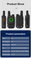 China Chierda TC28 VHF UHF Handheld Two Way Radio Walkie Talkie 2W 1000mAh for sale