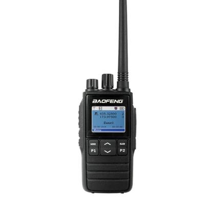 China Baofeng DM1703 Digital DMR Radio 5W UHF VHF Walkie Talkie 128 Channel Black for sale