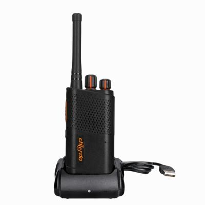China Chierda CD21 Mini Walkie Talkie 5W UHF VHF IPX7 Portable Two Way Radio 8000mAh for sale