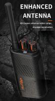 China Chierda CD21 Mini Walkie Talkie 5W UHF VHF IPX7 Portable Two Way Radio 8000mAh for sale