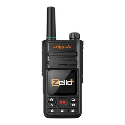 China Chierda P5 4G POC Android Walkie Talkie with GPS 4000mAh Battery Zello Support for sale