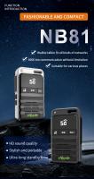 China Chierda NB81 5G POC Walkie Talkie 6800mAh Battery Global Range Dual SIM for sale