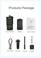 China Chierda CD108 Digital Walkie Talkie 10W UHF VHF Two Way Radio 2800mAh IPX5 for sale