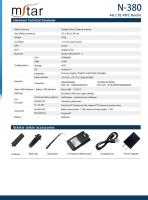 China Mstar N-380 4G LTE Android Walkie Talkie with GPS WiFi Bluetooth 5.1 for sale