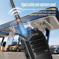 China MSTAR DP666EX Waterproof Explosion Proof Walkie Talkie 5W UHF VHF for sale