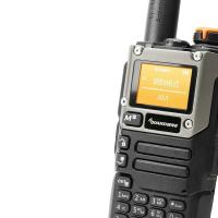 China QUANSHENG UV-K6 Digital Walkie Talkie 10km Range 1600mAh Battery IPX5 Waterproof for sale