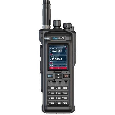 China SenHaix GT-12 Walkie Talkie 10W UHF VHF Long Range Bluetooth 3000mAh for sale