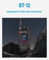 China SenHaix GT-12 Walkie Talkie 10W UHF VHF Long Range Bluetooth 3000mAh for sale