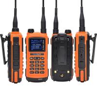 China SenHaiX 8800 5W UHF VHF Walkie Talkie 128 Channels 2000mAh Battery IPX5 for sale