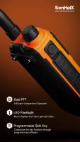 China SenHaiX 8800 5W UHF VHF Walkie Talkie 128 Channels 2000mAh Battery IPX5 for sale