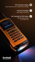 China SenHaiX 8800 5W UHF VHF Walkie Talkie 128 Channels 2000mAh Battery IPX5 for sale