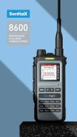 China SenHaiX 8600 Dual Analog Walkie Talkie Waterproof UHF VHF Transceiver 10km Range USB Charging for sale