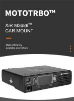China Motorola XiR M3688 Digital Car Radio 25W VHF 136-174MHz Walkie Talkie for sale