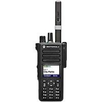 China DGP5550e 10W Two Way Radio IPX7 Waterproof Walkie Talkie 32 Channel VHF UHF for Truckers for sale