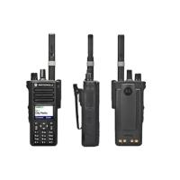 China DGP5550e 10W Two Way Radio IPX7 Waterproof Walkie Talkie 32 Channel VHF UHF for Truckers for sale