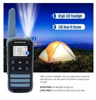 China Baofeng FR-22A Portable Walkie Talkie 5W Output 1500mAh Battery 400-470MHz UHF Two Way Radio for sale