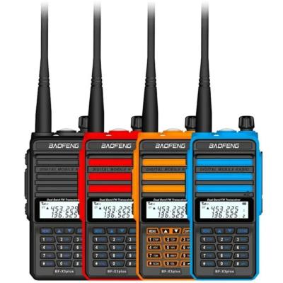 China Baofeng X3 Plus 18W Tri-band Walkie Talkie 9500mAh Battery UHF VHF Two Way Radio for Marine Navigation for sale
