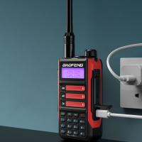 China Baofeng UV-16 Max 10W Walkie Talkie 16 Channels Dual Band VHF UHF Long Range Two Way Radio 1000-1500mAh for sale