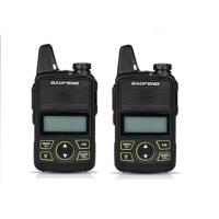 China Baofeng BF-T1 Mini Walkie Talkie UHF 400-470MHz 20CH IPX4 Water Resistant 5W for sale