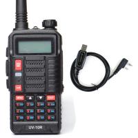 China Baofeng BF-UV10R 10W Walkie Talkie 4800mAh Battery IP54 Waterproof Dual Band VHF UHF 16 Channel for sale