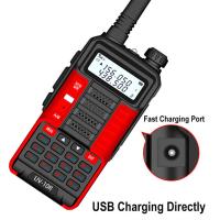 China Baofeng BF-UV10R 10W Walkie Talkie 4800mAh Battery IP54 Waterproof Dual Band VHF UHF 16 Channel for sale