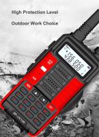 China Baofeng BF-UV10R 10W Walkie Talkie 4800mAh Battery IP54 Waterproof Dual Band VHF UHF 16 Channel for sale