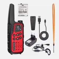 China Baofeng BF-T25 UHF Walkie Talkie 5W Output Power 16 Channels IPX4 Waterproof 1500mAh Battery for sale
