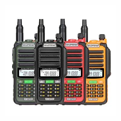 China UV-98 PRO 5W High Power Walkie Talkie 1500mAh Battery IPX4 Waterproof Two Way Radio for sale