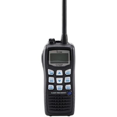 China Icom IC-M36 Maritime VHF Handheld Intercom 5W Output 88 Channels Floating Walkie Talkie for sale