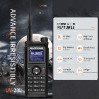 China Baofeng UV-28 Tri-Band Walkie Talkie with 10W Output Power, 2200mAh Battery and 999 Channels for sale