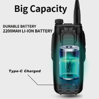 China Baofeng UV-29 6-Band Two-Way Radio with 10W Power and 2200mAh Battery for Long Range Communication for sale