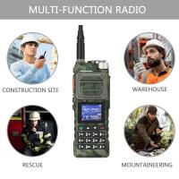 China Baofeng UV-25 Pro 10W Walkie Talkie with 5000mAh Battery, GPS and 1-10KM Range for Industrial Communication for sale