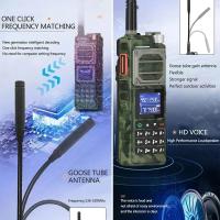 China Baofeng UV-25 Pro 10W Walkie Talkie with 5000mAh Battery, GPS and 1-10KM Range for Industrial Communication for sale