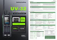 China Baofeng UV-32 10W Digital DMR Two-Way Radio with 0-10KM Range and IPX6 Water Resistance for sale