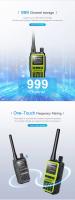 China Baofeng UV-5R Mini Walkie Talkie 5W Output Power IPX5 Water Resistance Dual Band Two Way Radio for sale