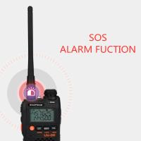 China Baofeng UV-3R Dual Band Walkie Talkie 8W Output 16 Channels 1-5KM Range for sale