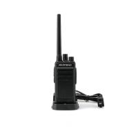 China Baofeng BF-V6A 5W UHF Walkie Talkie Dual Band Handheld Radio 2 Pack Black QT/DQT for sale