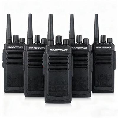 China Baofeng BF-V6A 5W UHF Walkie Talkie Dual Band Handheld Radio 2 Pack Black QT/DQT for sale