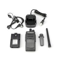 China Baofeng BF-V6A 5W UHF Walkie Talkie Dual Band Handheld Radio 2 Pack Black QT/DQT for sale