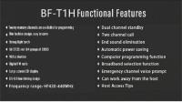 China Baofeng BF-T1H 20 Channel 5W VOX Walkie Talkie Professional FM Two Way Radio for sale