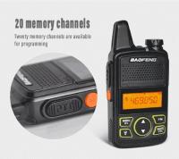 China Baofeng BF-T1H 20 Channel 5W VOX Walkie Talkie Professional FM Two Way Radio for sale