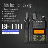 China Baofeng BF-T1H 20 Channel 5W VOX Walkie Talkie Professional FM Two Way Radio for sale