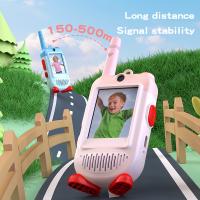 China LK-028 Kids Walkie Talkie 2 Pack 650mAh Battery 2.0 Inch Screen 0-1km Range for sale