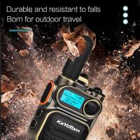China MSTAR M11 Mini 4G LTE Handheld Walkie Talkie 5000 km Range PoC Zello IPX4 Water Resistant Two Way Radio for sale