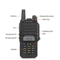 China Baofeng GT-3WP IPX7 Waterproof 200km Long Range Digital Mobile Radio Walkie Talkie Two Way Radio for sale