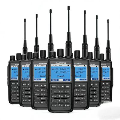 China Baofeng UV-22GD 5W VHF UHF 3 Band Walkie Talkie with NOAA Function Long Range Transmitter for sale
