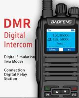 China Baofeng DM-1701 DMR Walkie Talkie UV Dual Band Digital Analog Two Way Radio 136-174MHz 400-480MHz for sale