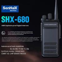 China SHX-680 Explosion-Proof Digital Walkie Talkie 430-440MHz 0-3KM Range 2500-3000mAh Battery for sale