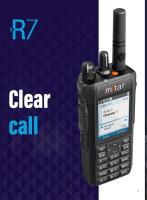 China R7 DMR Intercom GPS Waterproof Two Way Radio Walkie Talkie UHF VHF 5W Long Range for Professional Use for sale