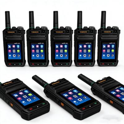 China YSHON Q-3588S Android 4G POC Two Way Radio 5000km Long Range Walkie Talkie High Power for sale